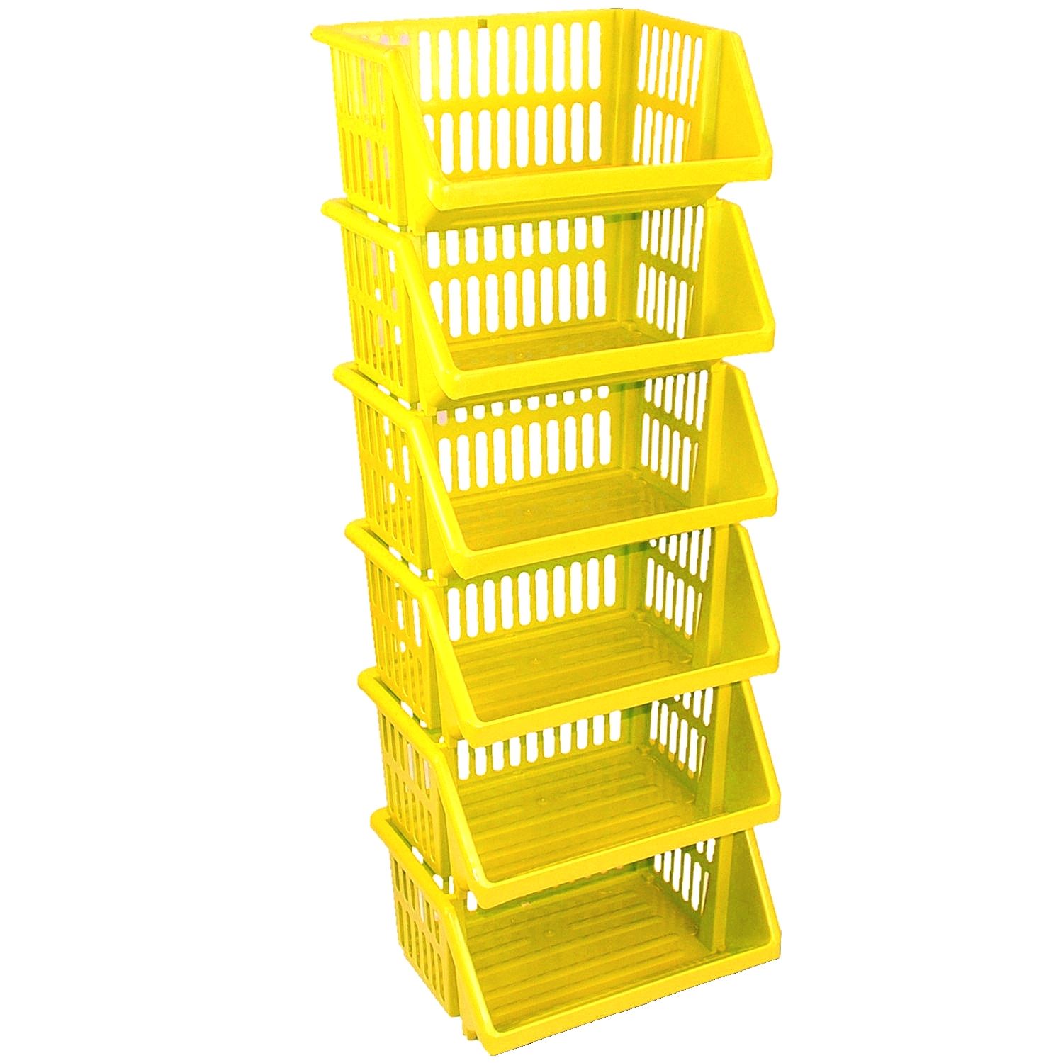 Multi Purpose Large Plastic Colour Storage Rack Stand Stacking ...
