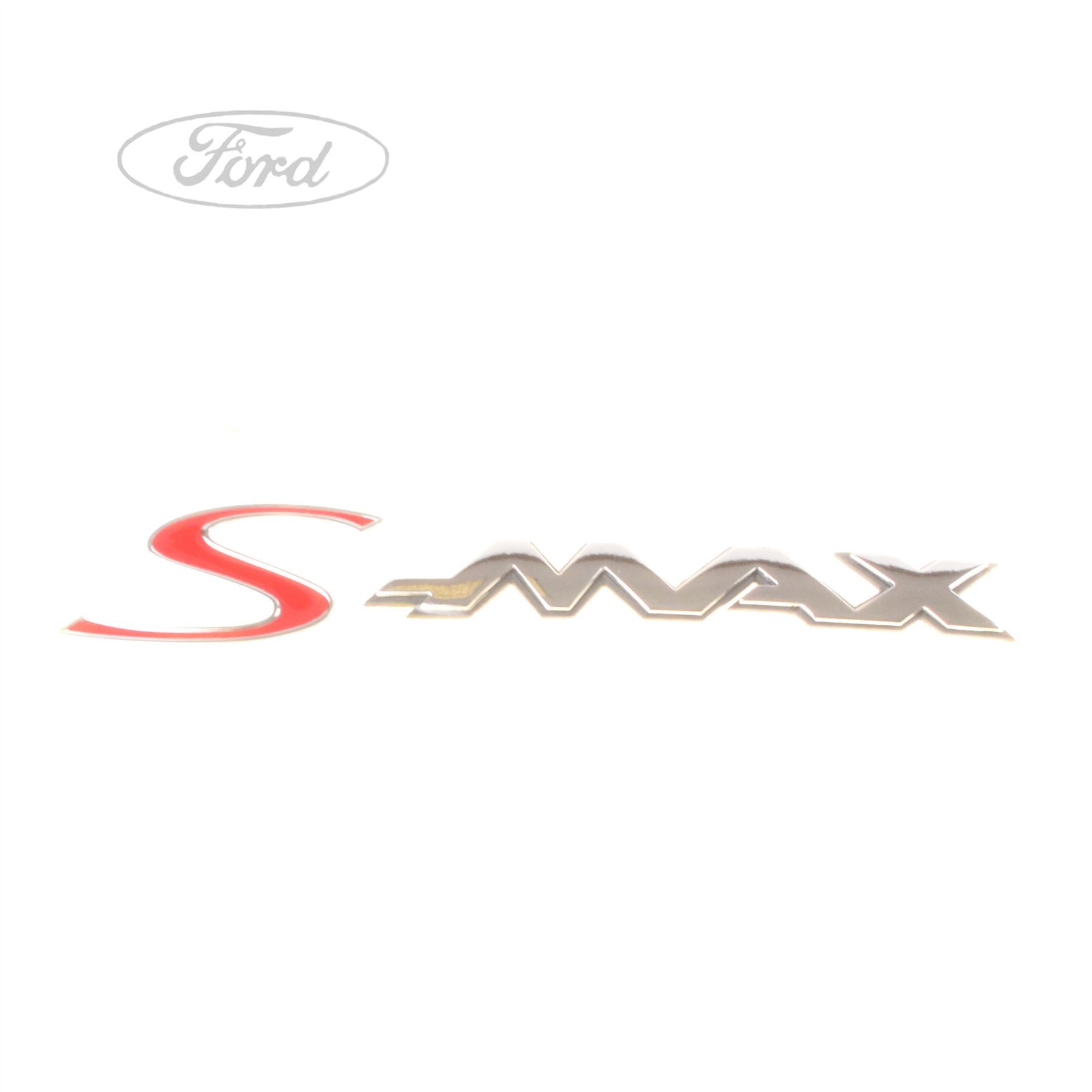 GENUINE FORD S-MAX WA6 S Max Name Plate Badge Emblem 1677252 FOR SALE ...