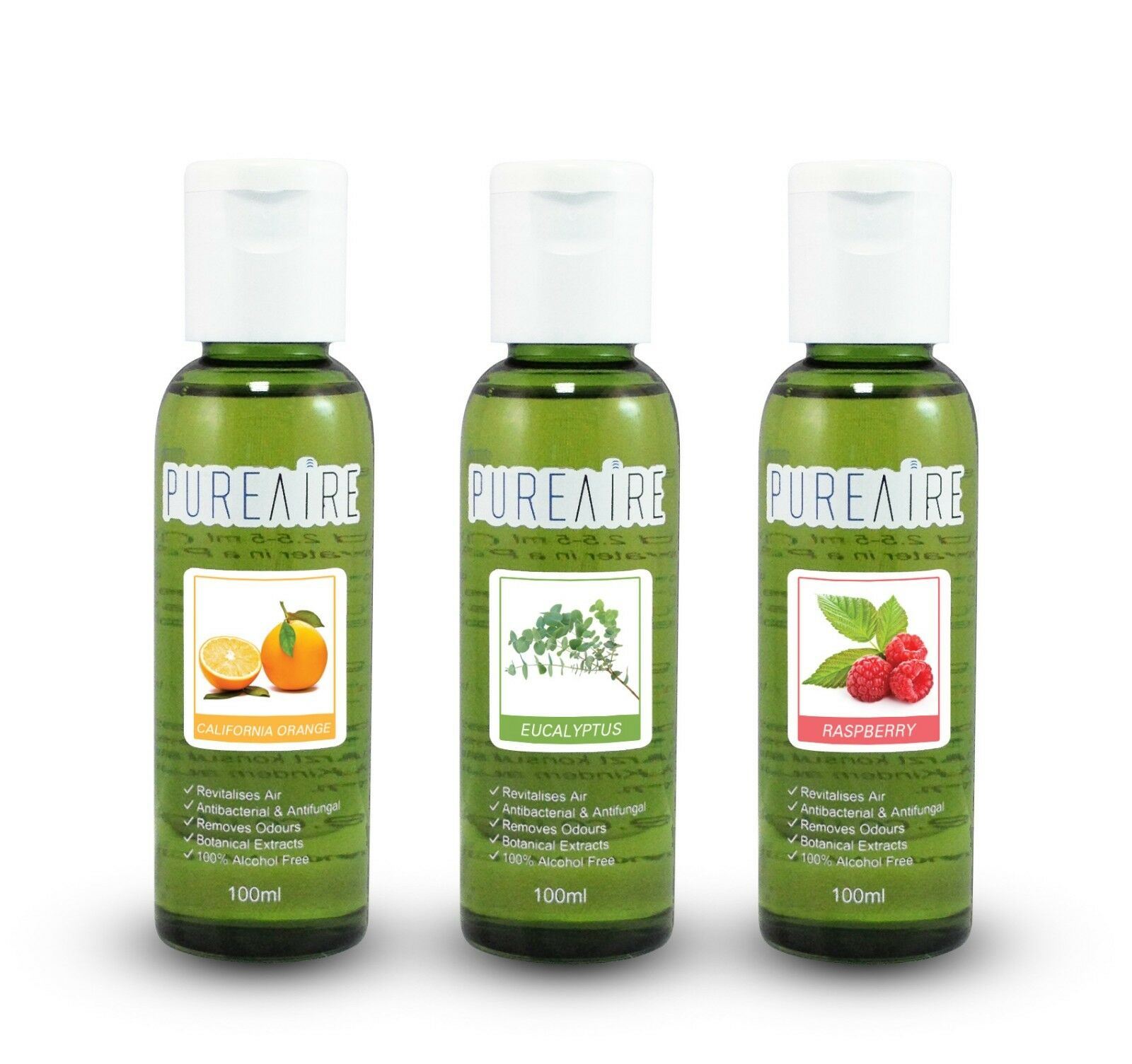 PureAire Air Purifier Essences Hayfever Allergies Odour Anti Bacterial ...