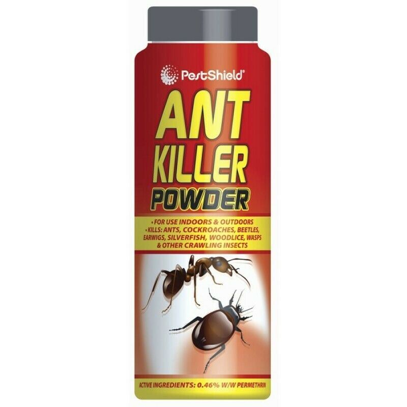 PestShield Ant Killer Powder Indoor & Outdoor Cockroaches Beetles ...