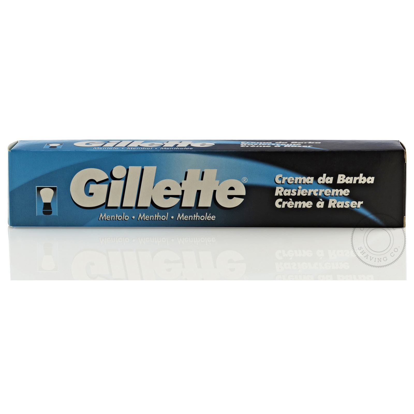 Gillette Menthol Shaving Cream Tube 100g Ebay