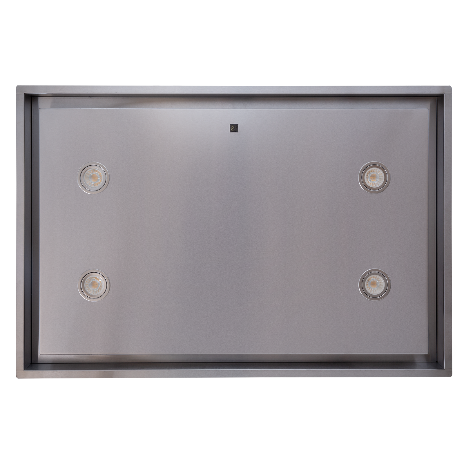 SIA CLN90SS 90cm Stainless Steel Ceiling Cooker Hood Extractor Fan With ...