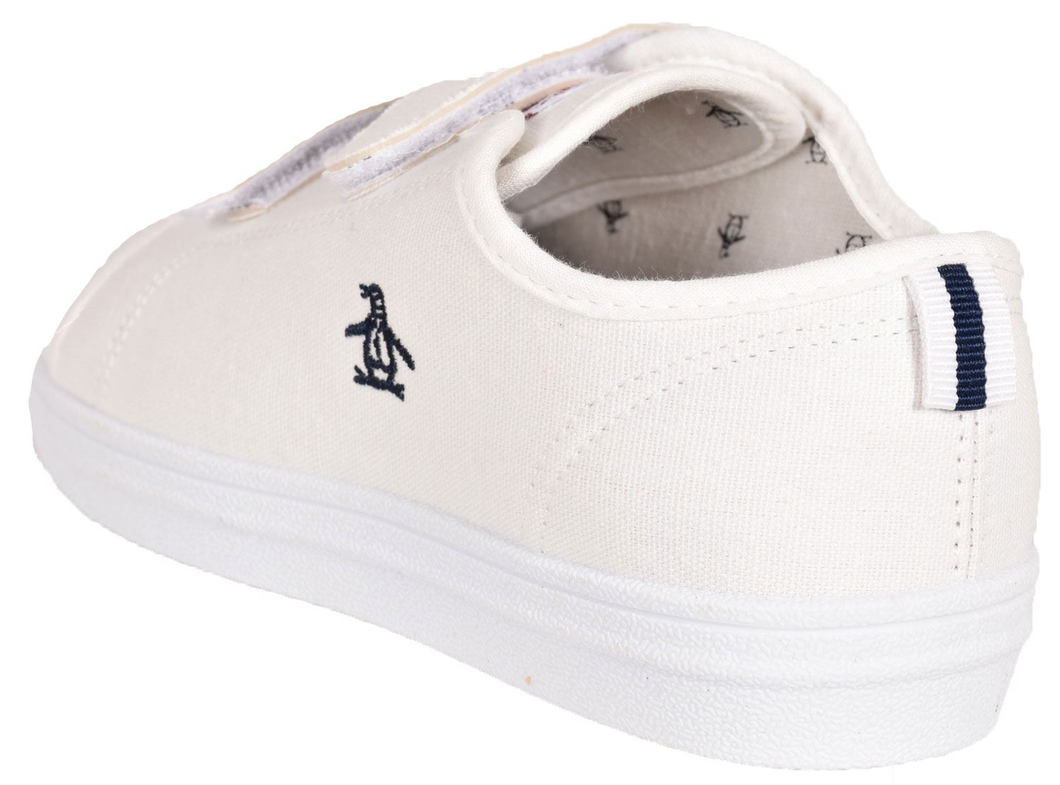 Kids Penguin Plimsolls Trainers Flat Youth Pumps Canvas PE Shoes UK ...