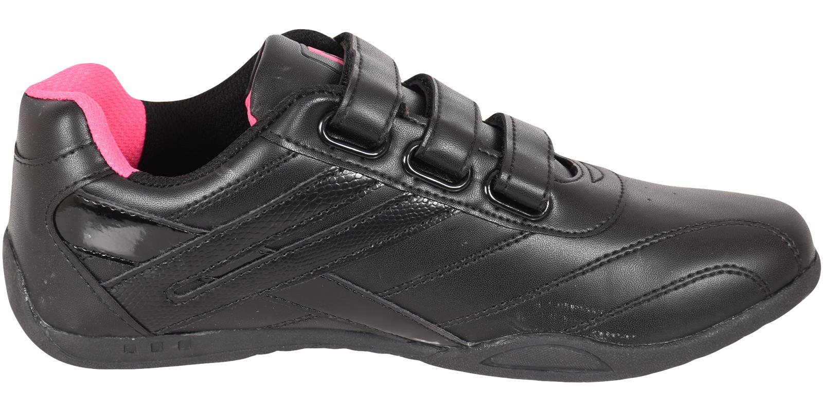 DEK Womens Trainers Touch Fastening Casual Gym Running Lightweight Shoe ...