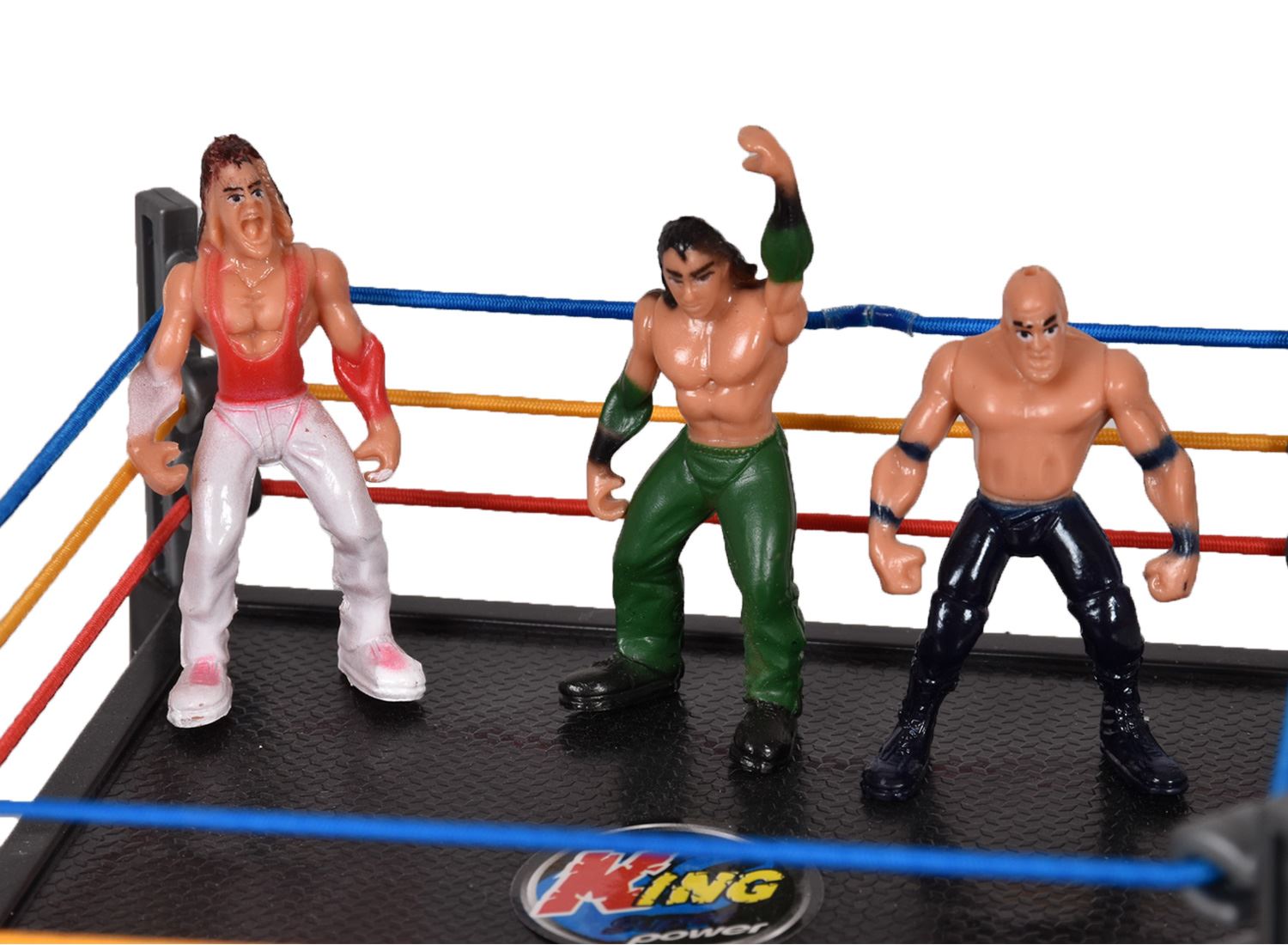 Kids WWE Smack down RAW Wrestlers Playset 12 Superstar Action Figure ...