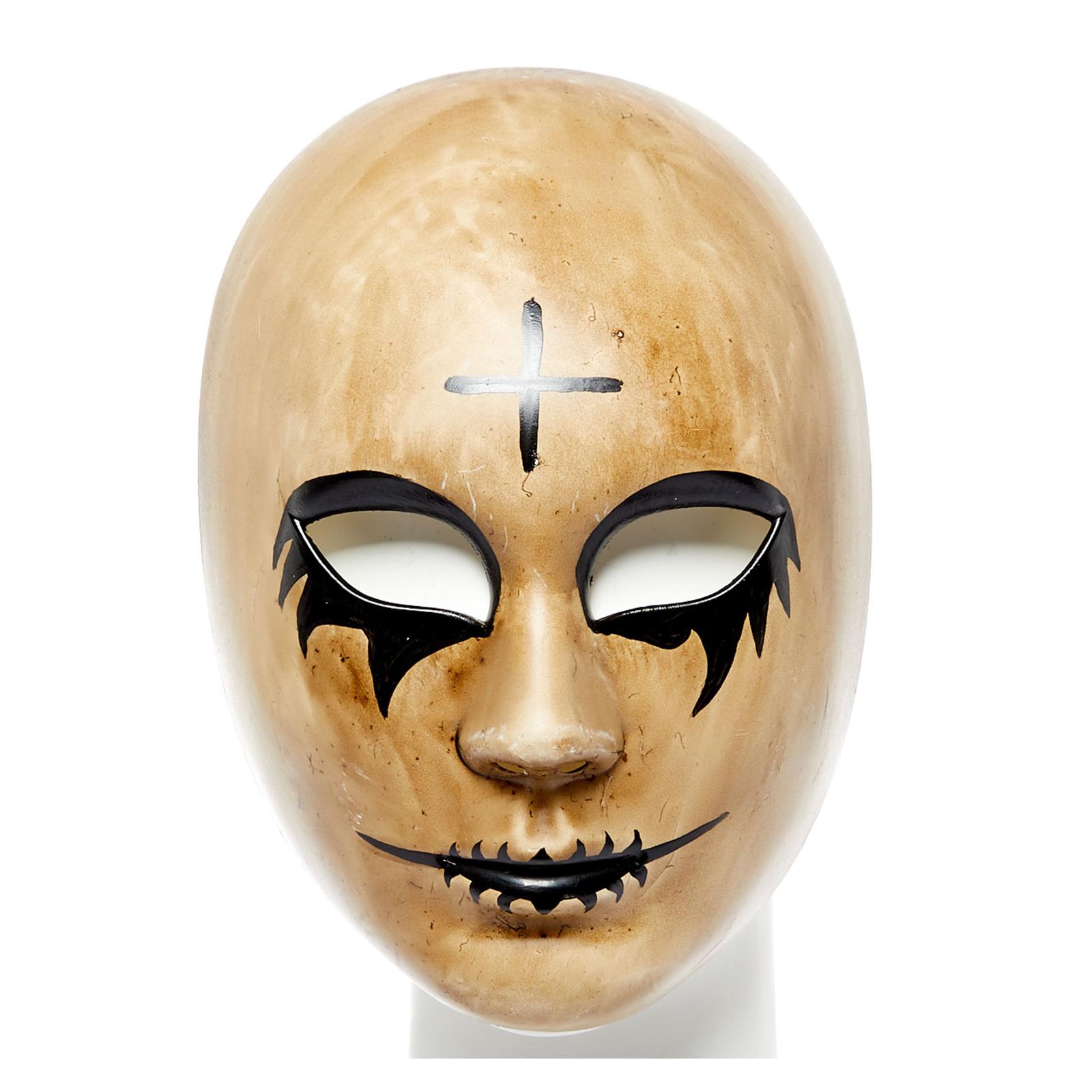 Adult's Halloween Horror Movie Masks GOD Cross Satanic Scary Costume ...