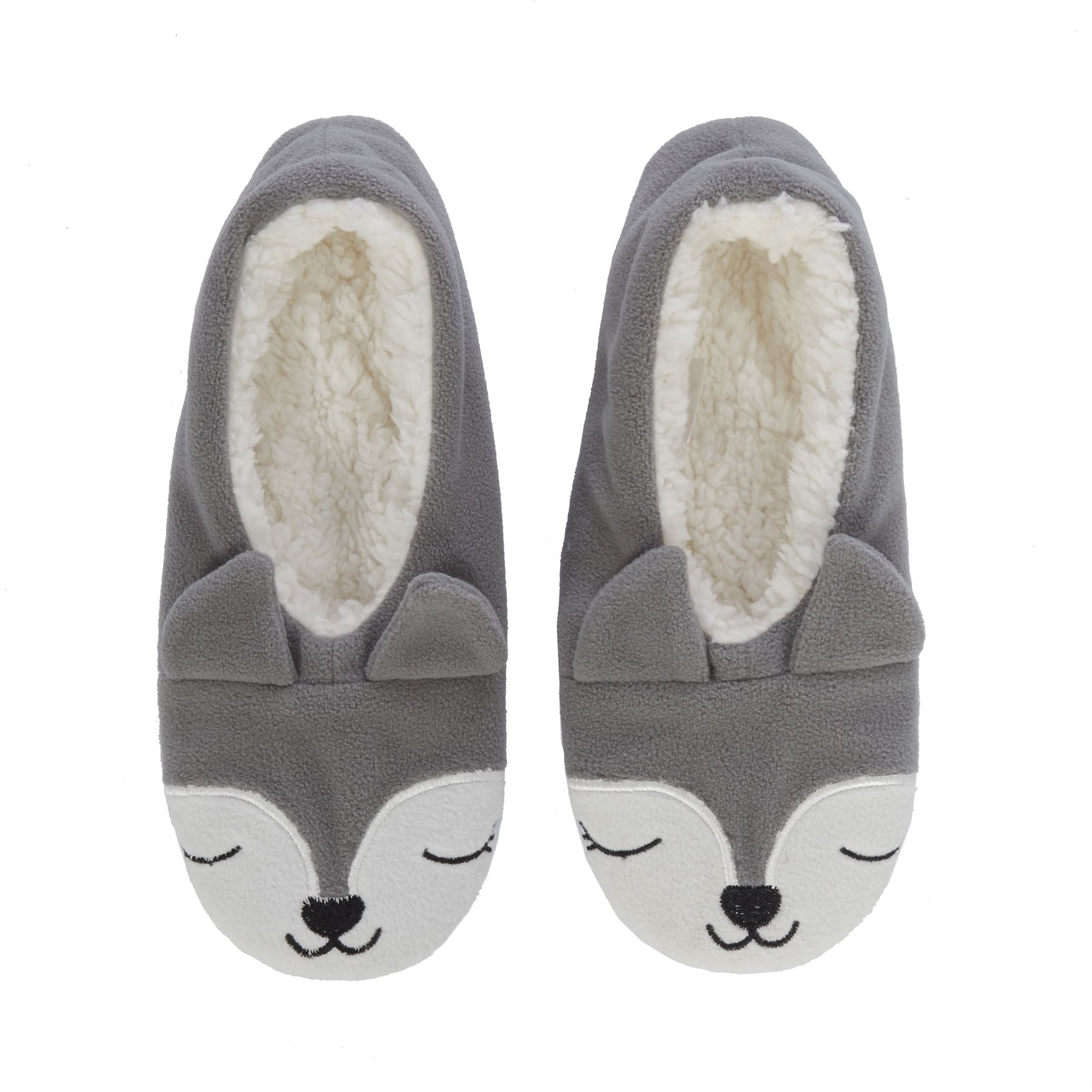 Ladies/Womens 3PC Pyjamas Pjs Brushed Fleece Cosy with Gripper Socks OR ...