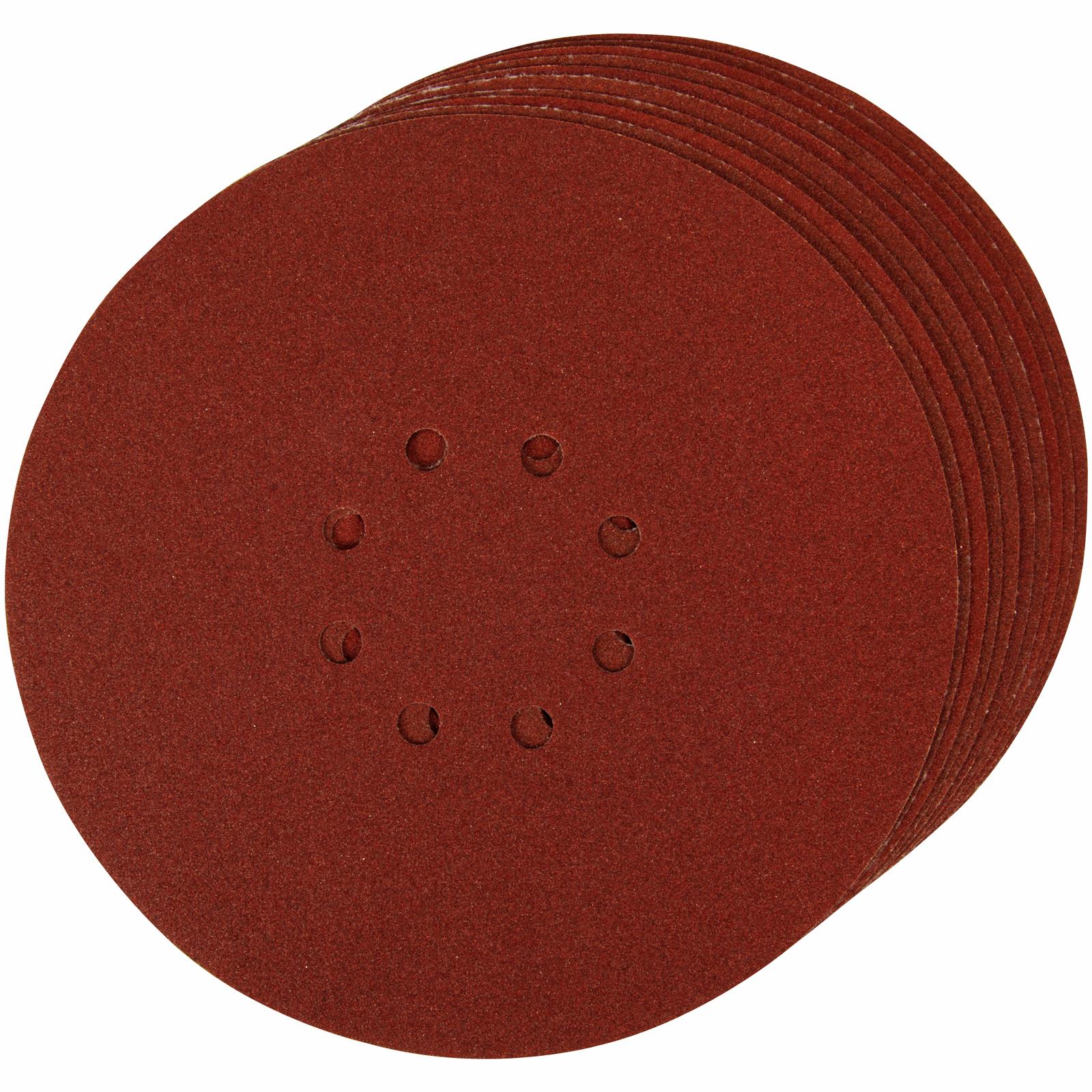 Silverline Sanding Discs Punched Hook And Loop Sand Paper Sander 115 ...