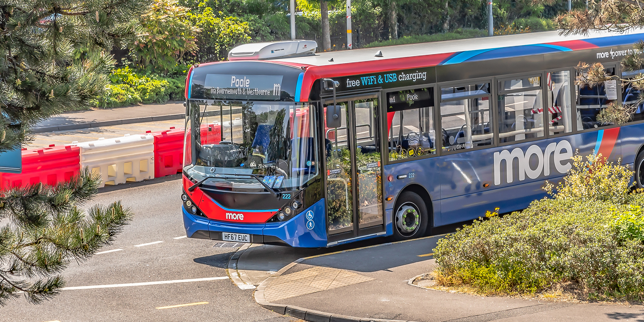 Extra journeys on m1 - morebus