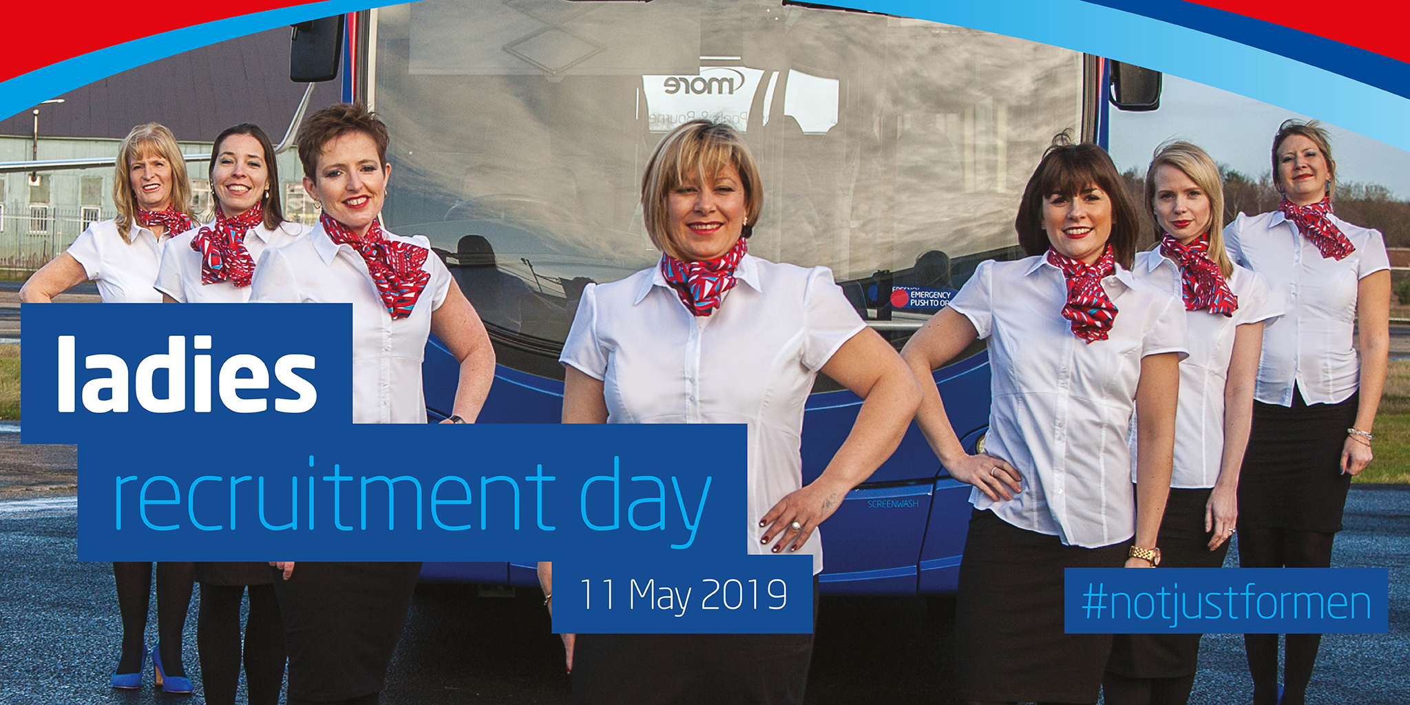 Ladies Recruitment Day - Saturday 11 May - morebus