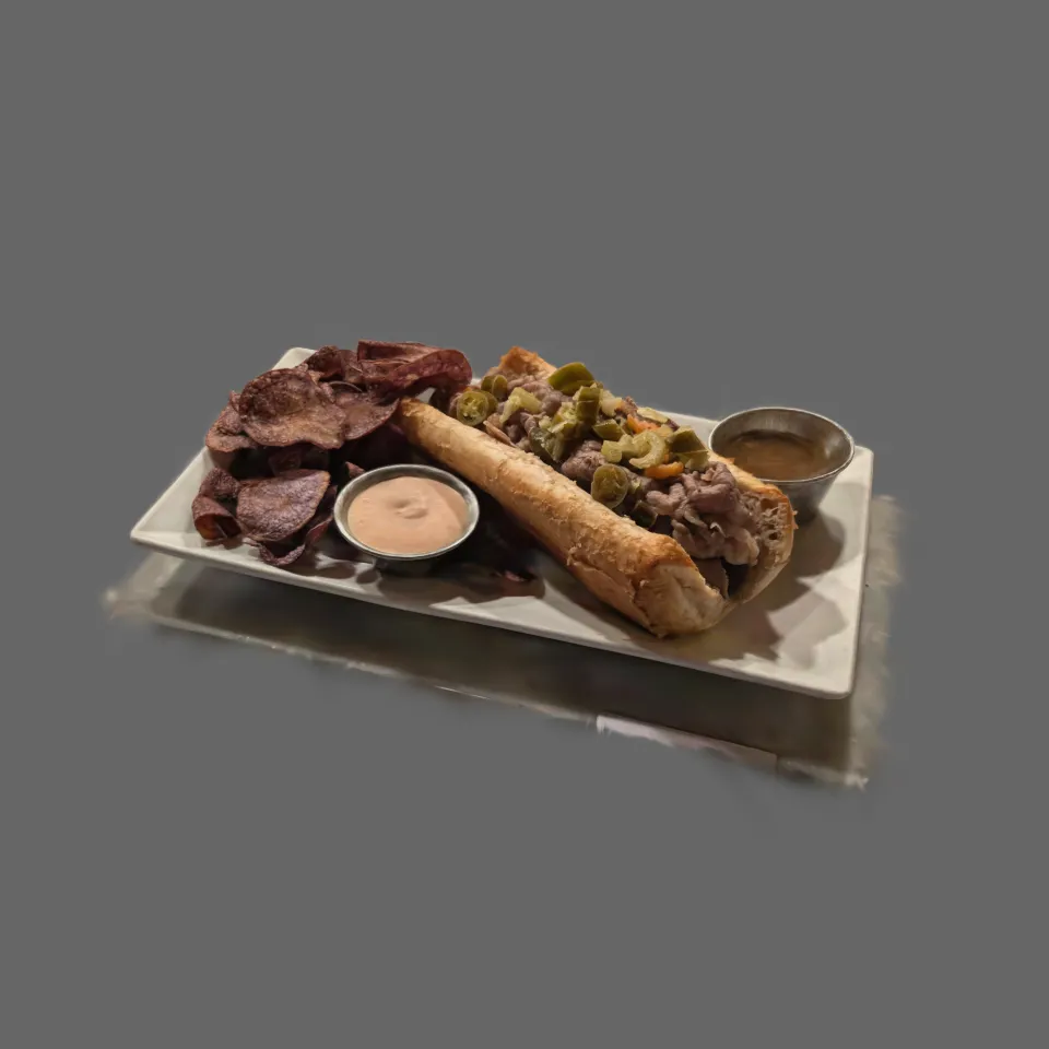 Italian Beef Sandwich - SuperSplat