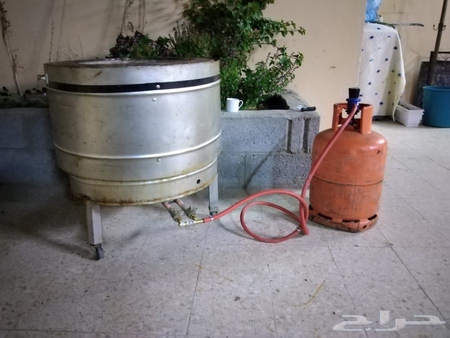 تنور غاز و أنبوبة غاز
