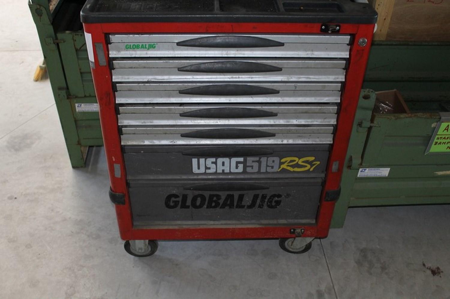 Lot Usag work tools trolley