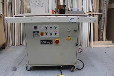 Lot Vitap and Stefani manual edge banding machines