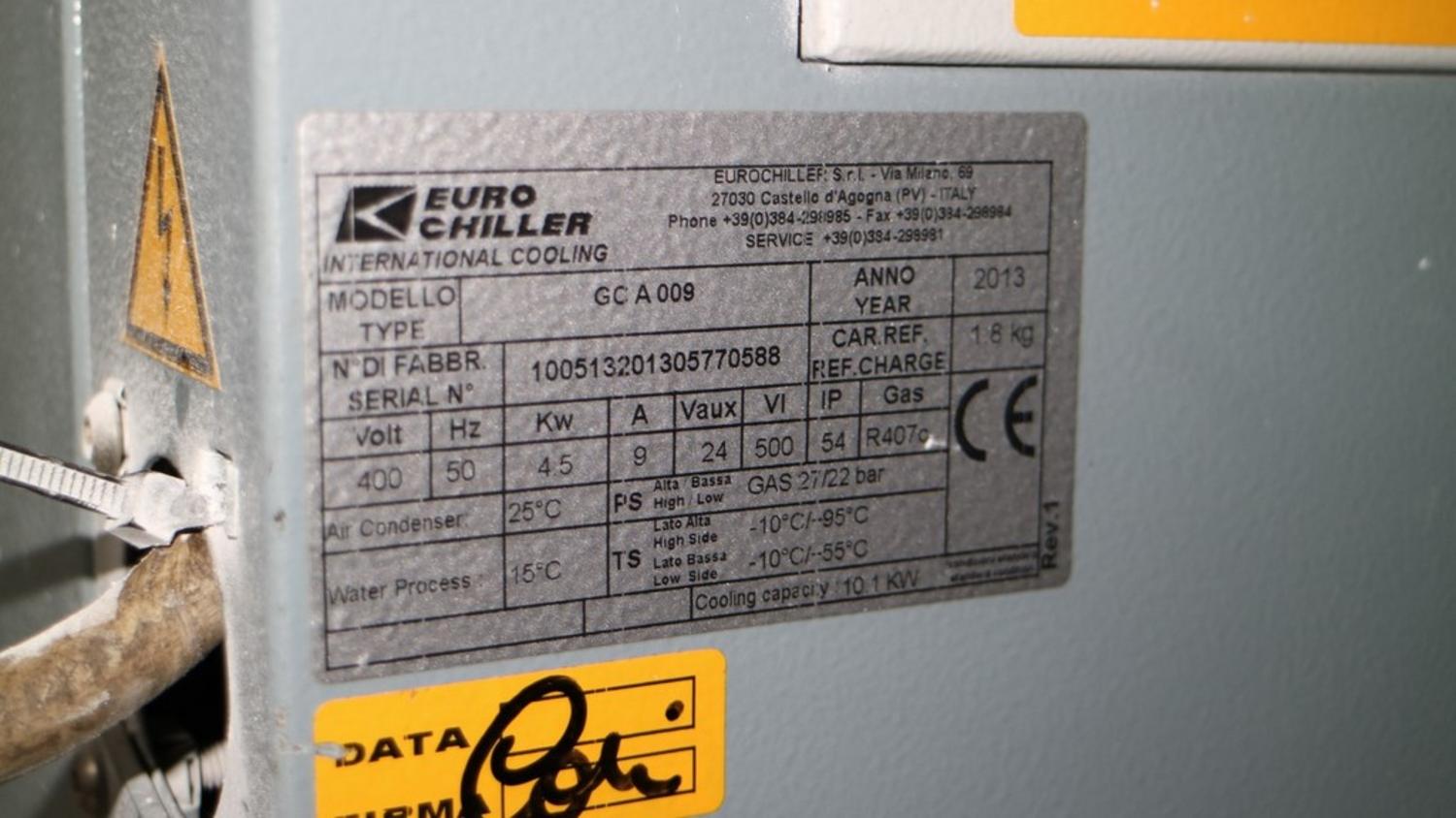 Lot 2 chiller Euro Chiller