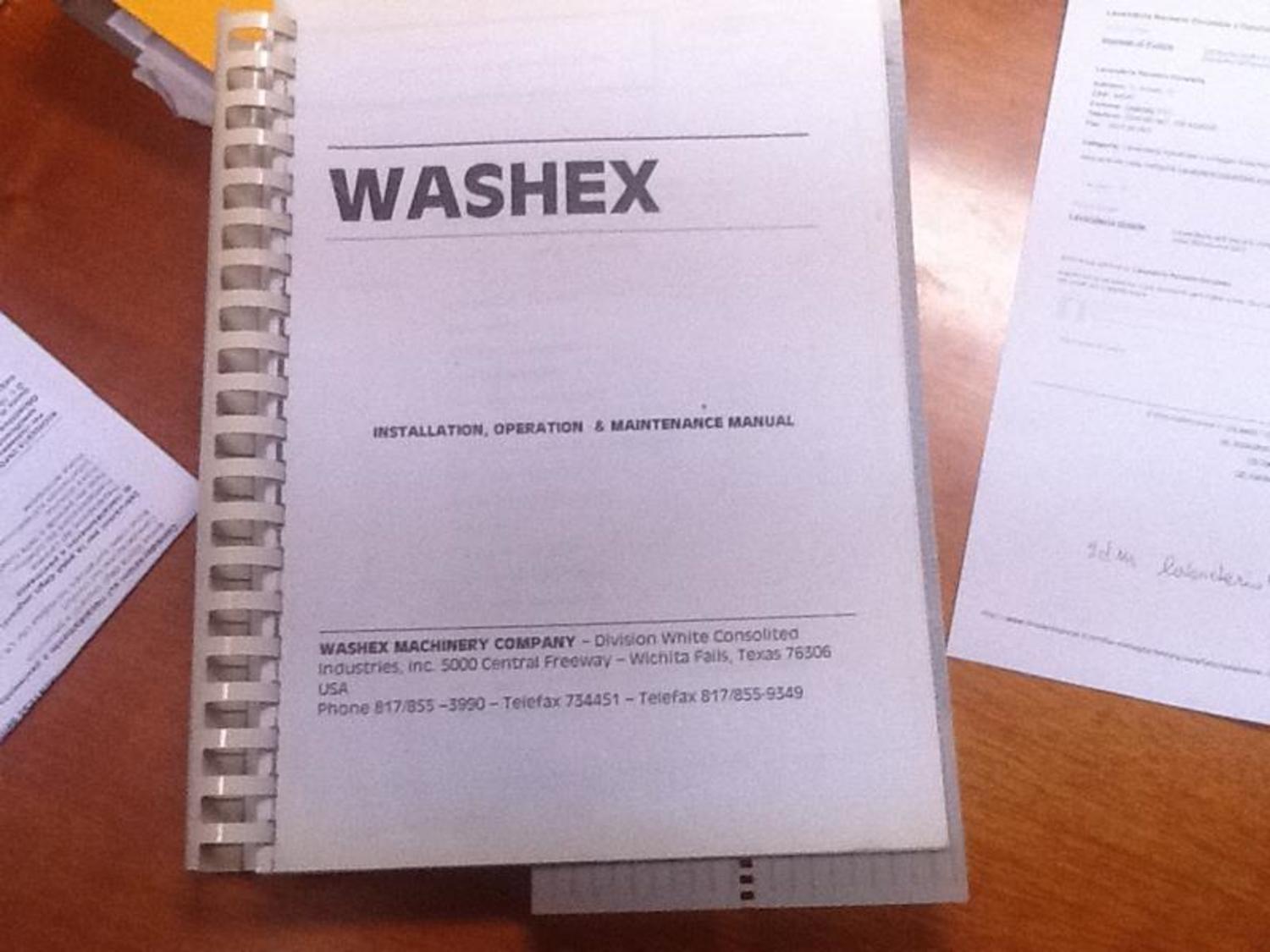 Lot Washex washing machine