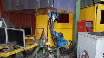 Auction Panasonic Robot supported welding island and Koradi springs ...