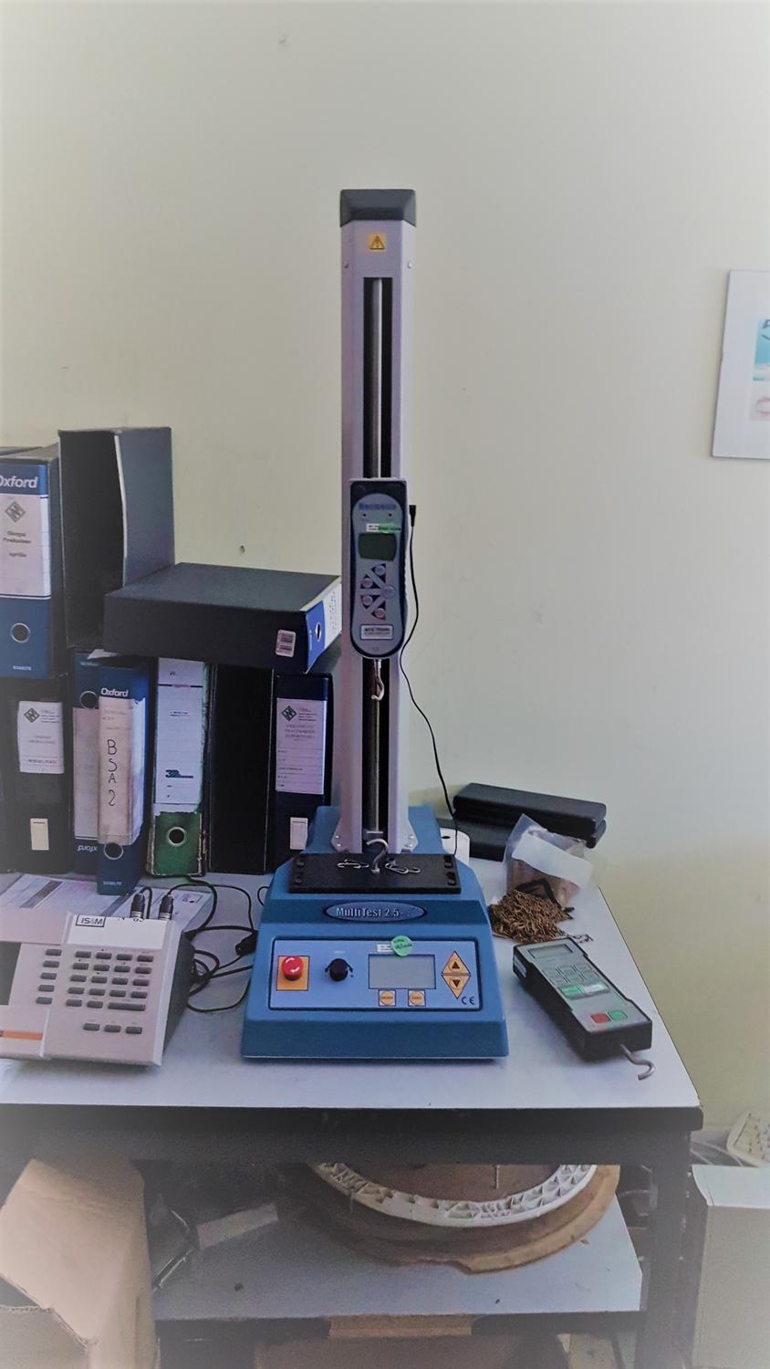 Lot Versatest soft load testing machines