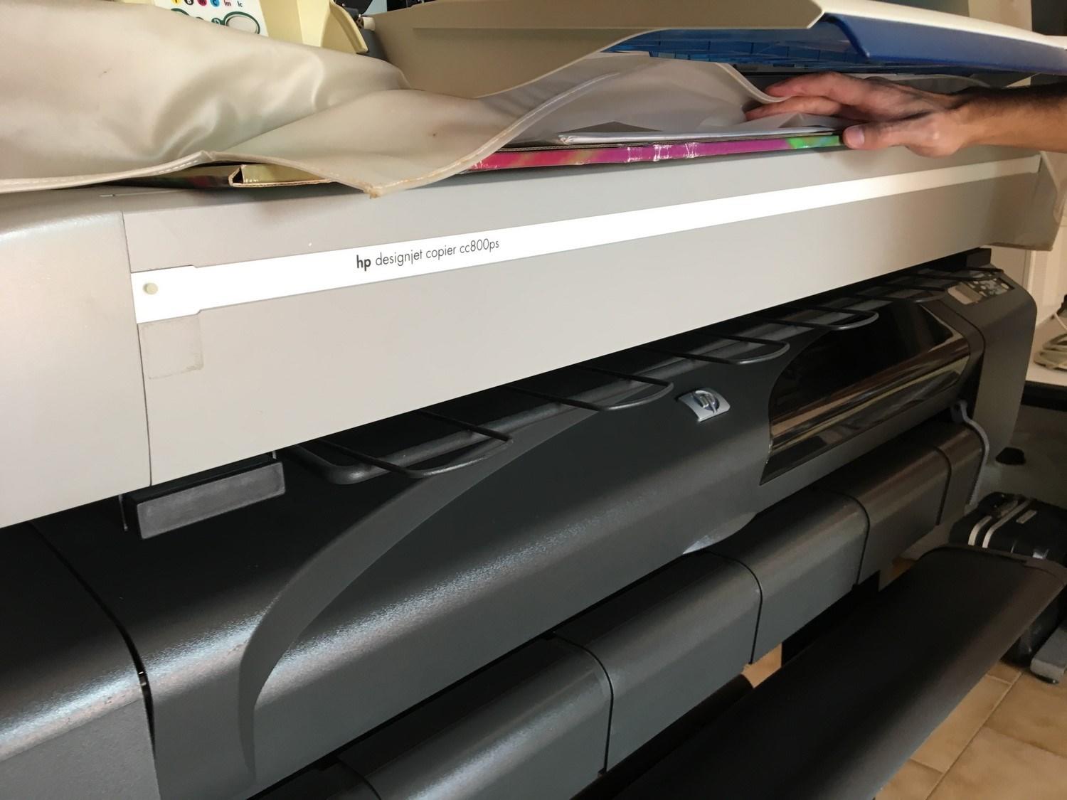 Lot Hp plotters and scanner