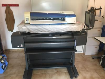Lot Hp plotters and scanner