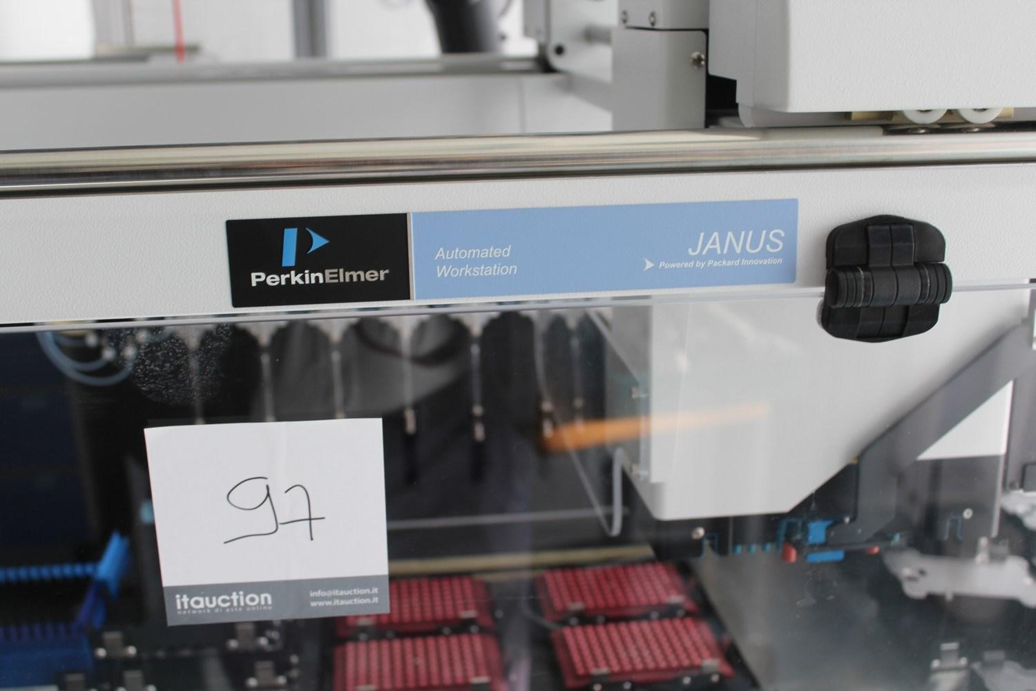 Lot PerkinElmer Janus Liquid handler with accessories and PC