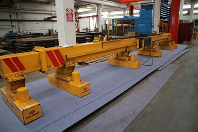 Lot Telescopic Tm beams