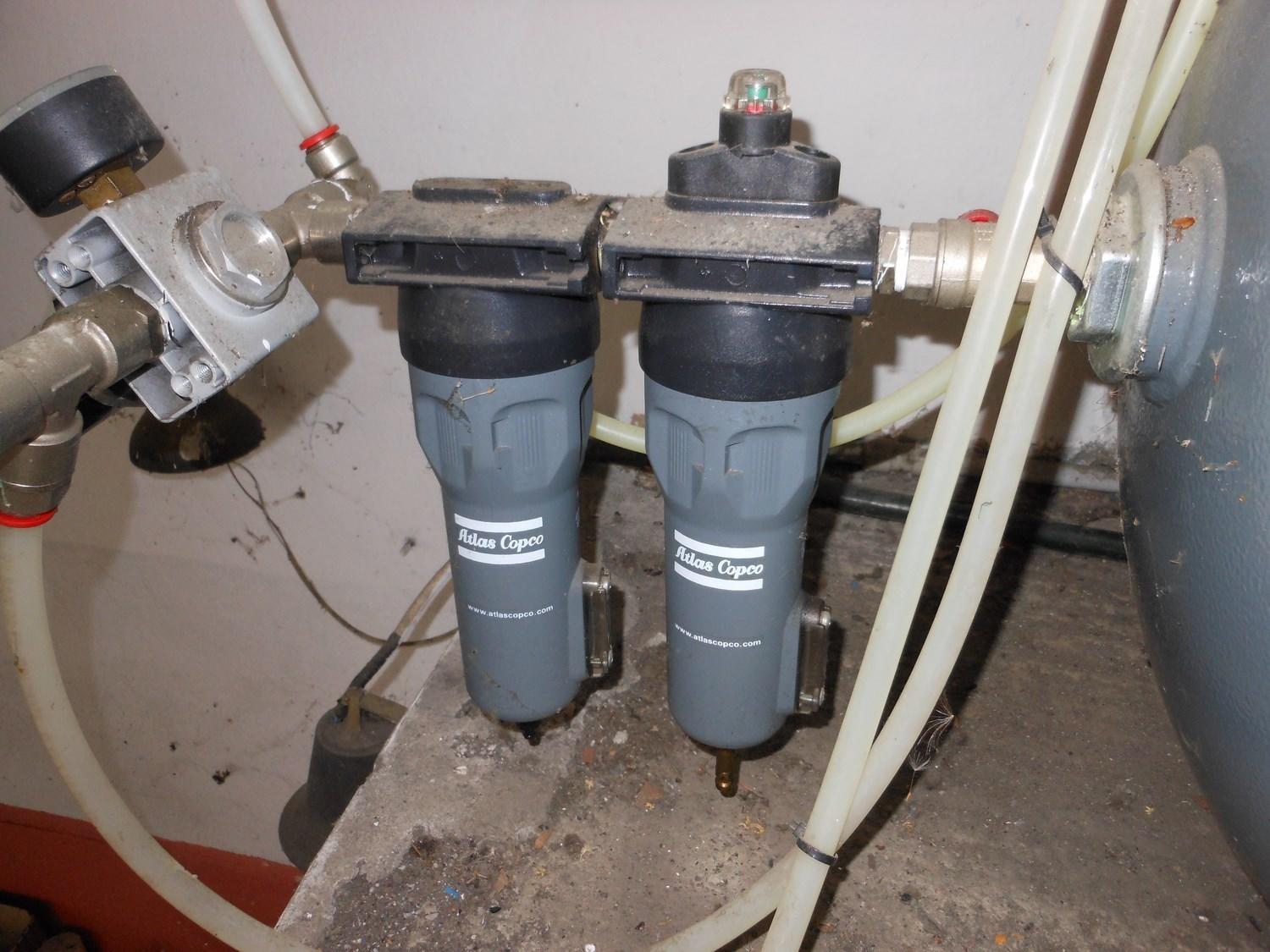 Lot Atlas Copco GX11FF compressor