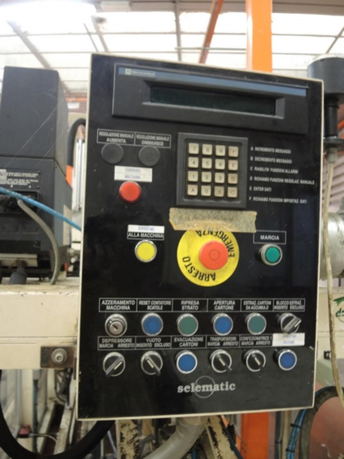 Lot Selmatic cartoning machine