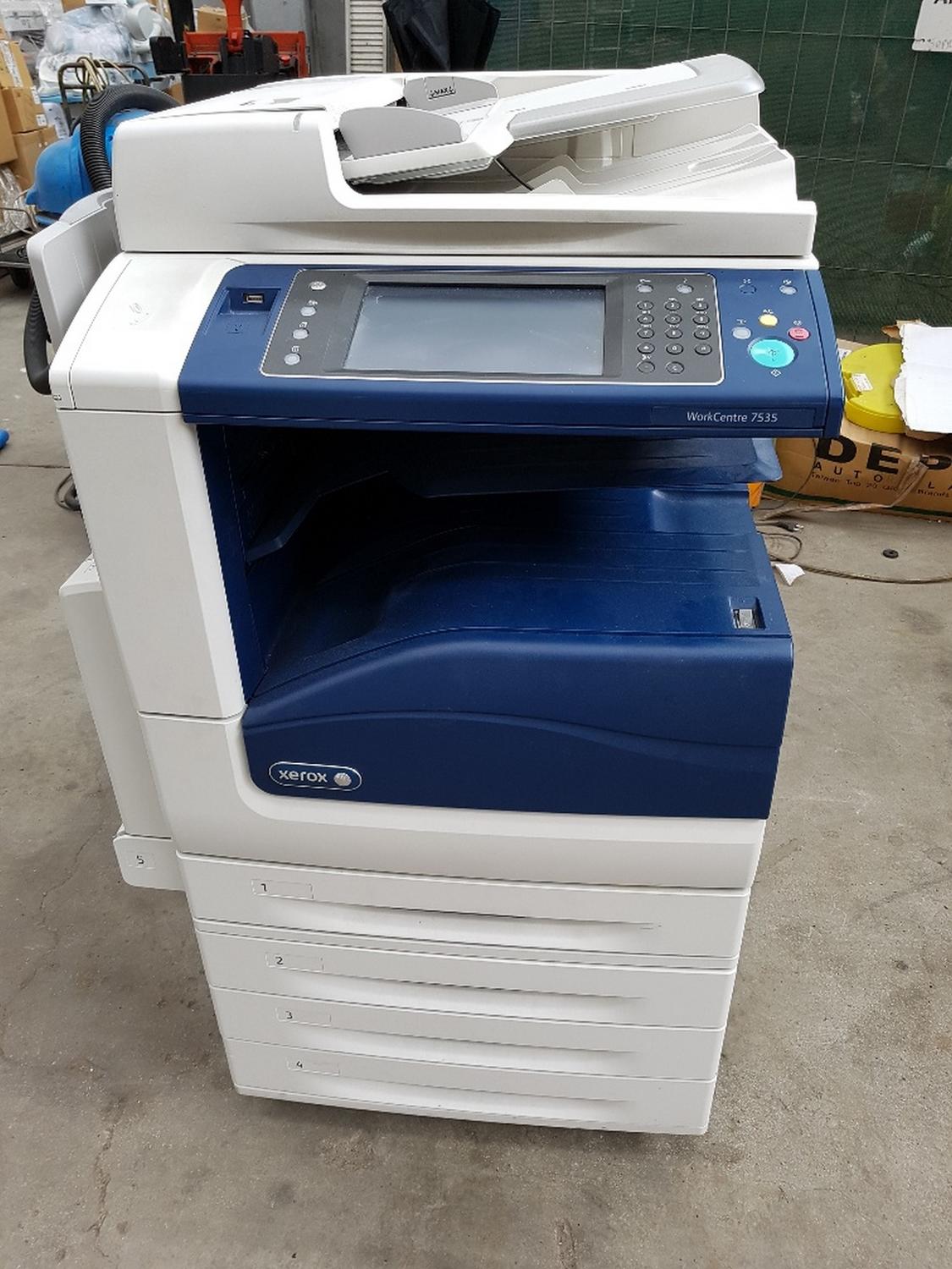 Lot Xerox 7535 Color Multifunction Printer