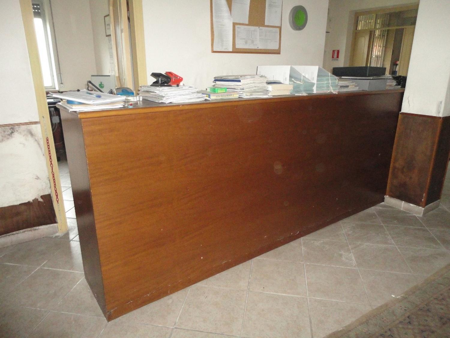 Lot Reception furniture and switchboard