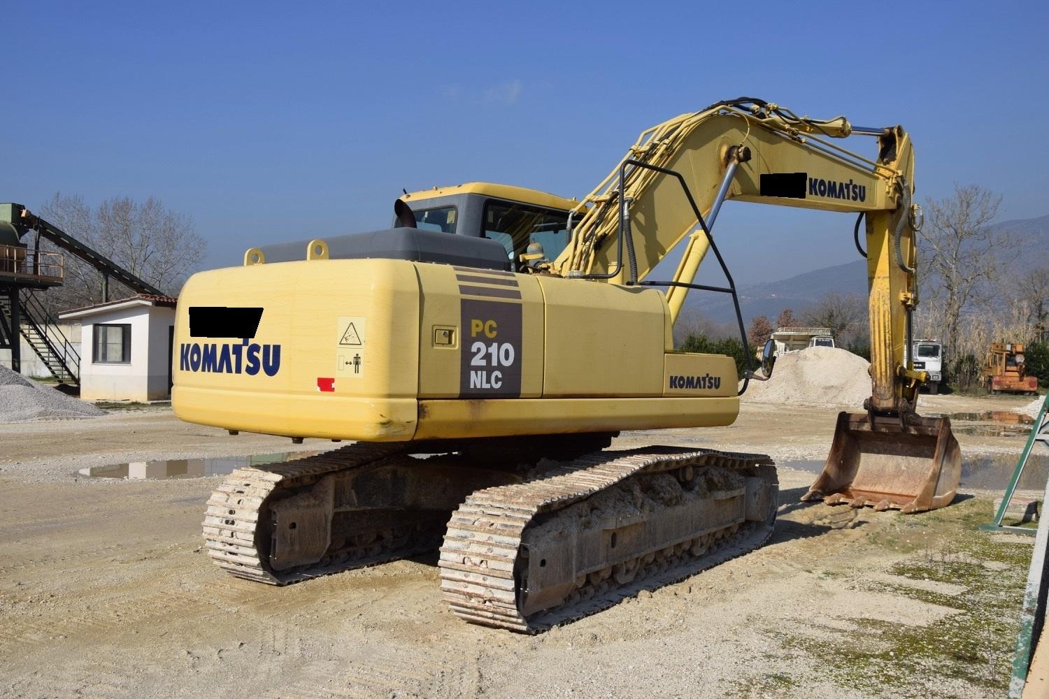Lot Komatsu 210 Excavator
