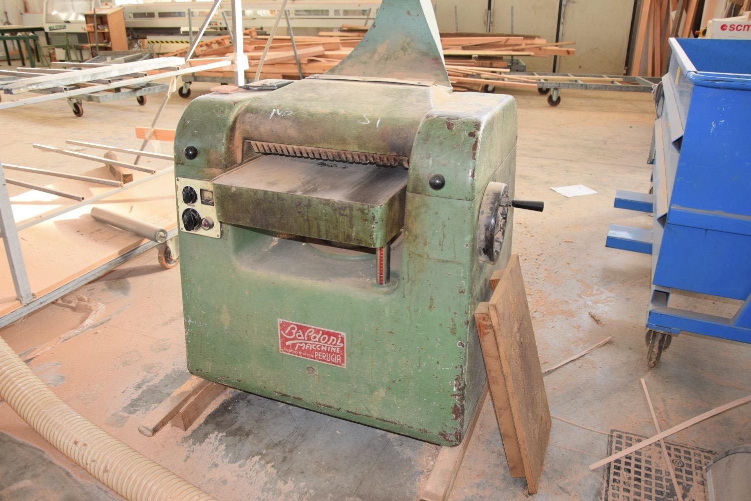 Lot Baldoni Machine thicknessing planer