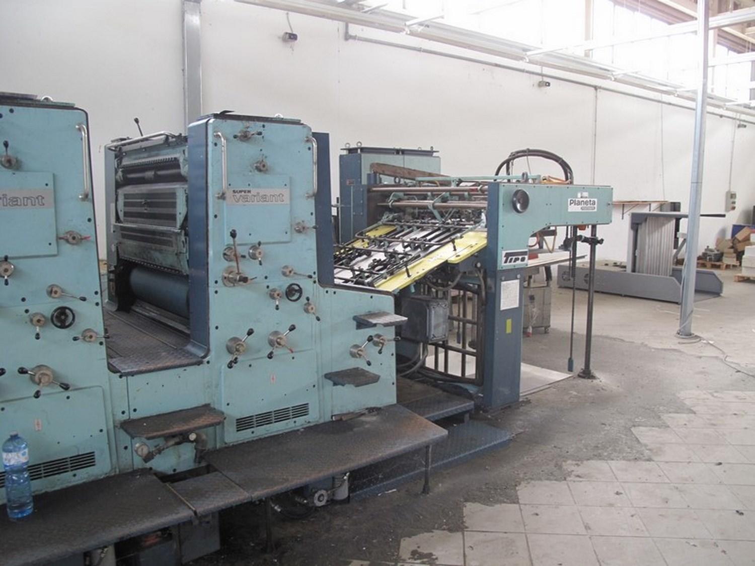 Lot Planeta Polygraph printing machine