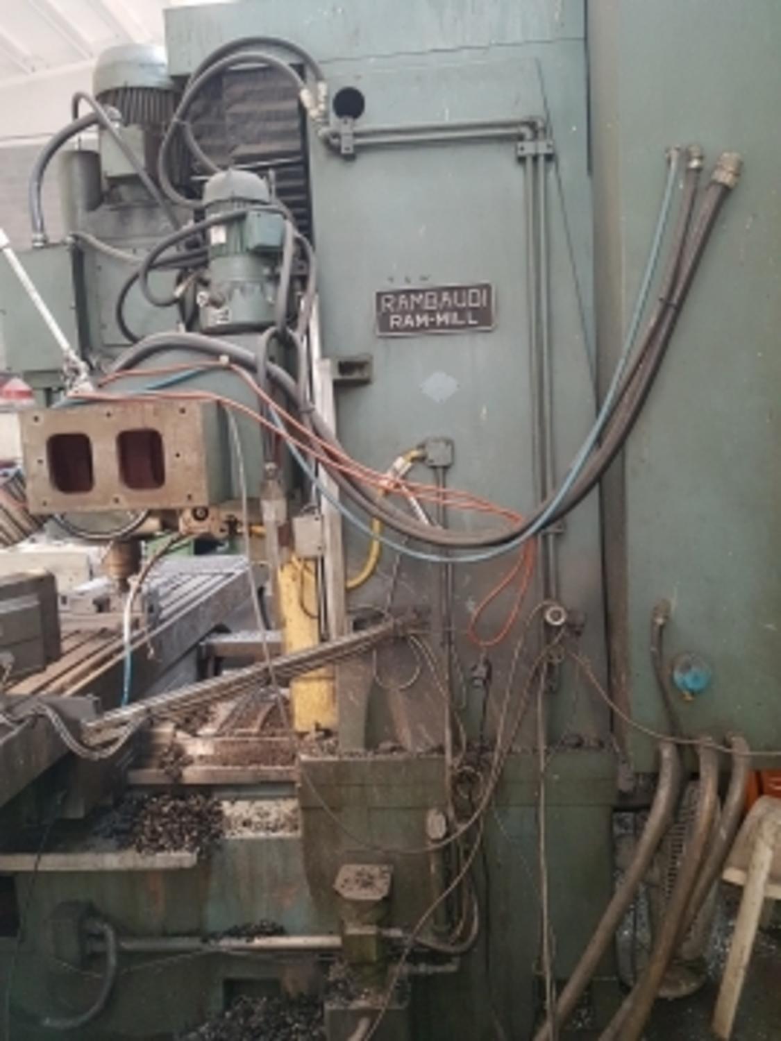 Lot Ram Mill Rambaudi vertical milling machine