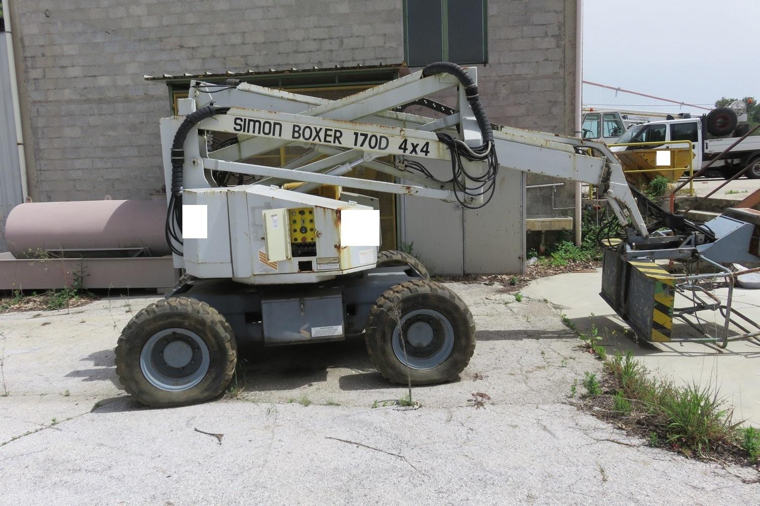 Lot Simon self-propelled aerial platform