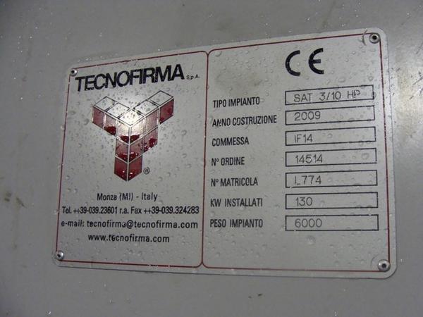 Lot Tecnofirma deburring Plant
