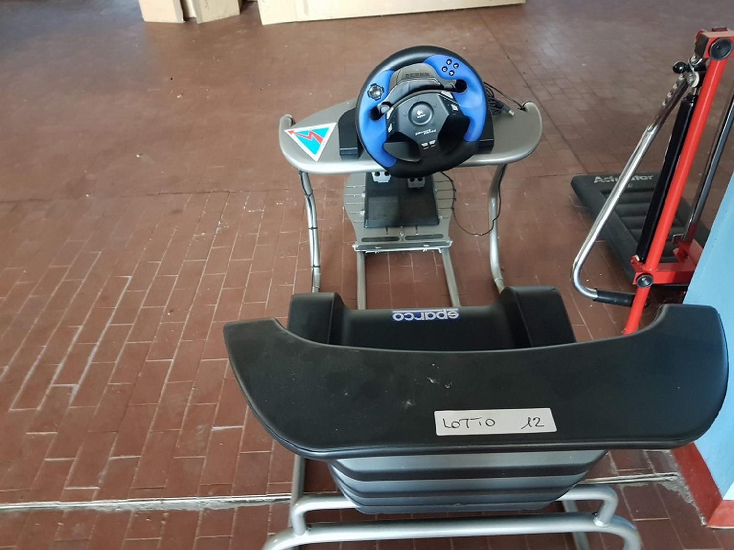 Lot Sparco Drive Force driving simulator