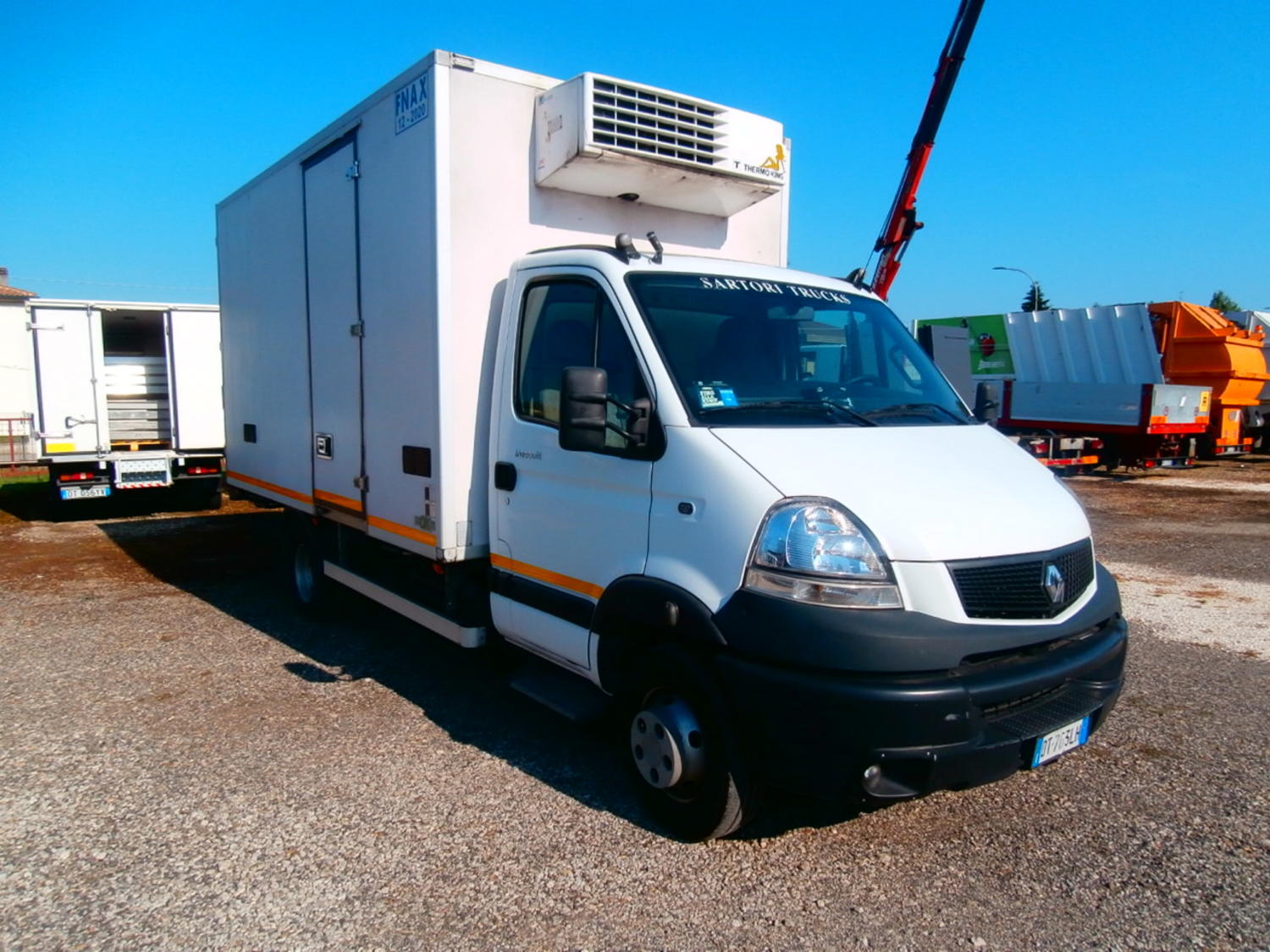 Lot Renault Mascott 60 isothermal van