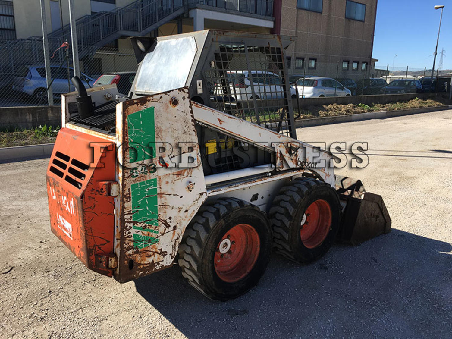 Lot Bobcat 643 Skid Steer Loader