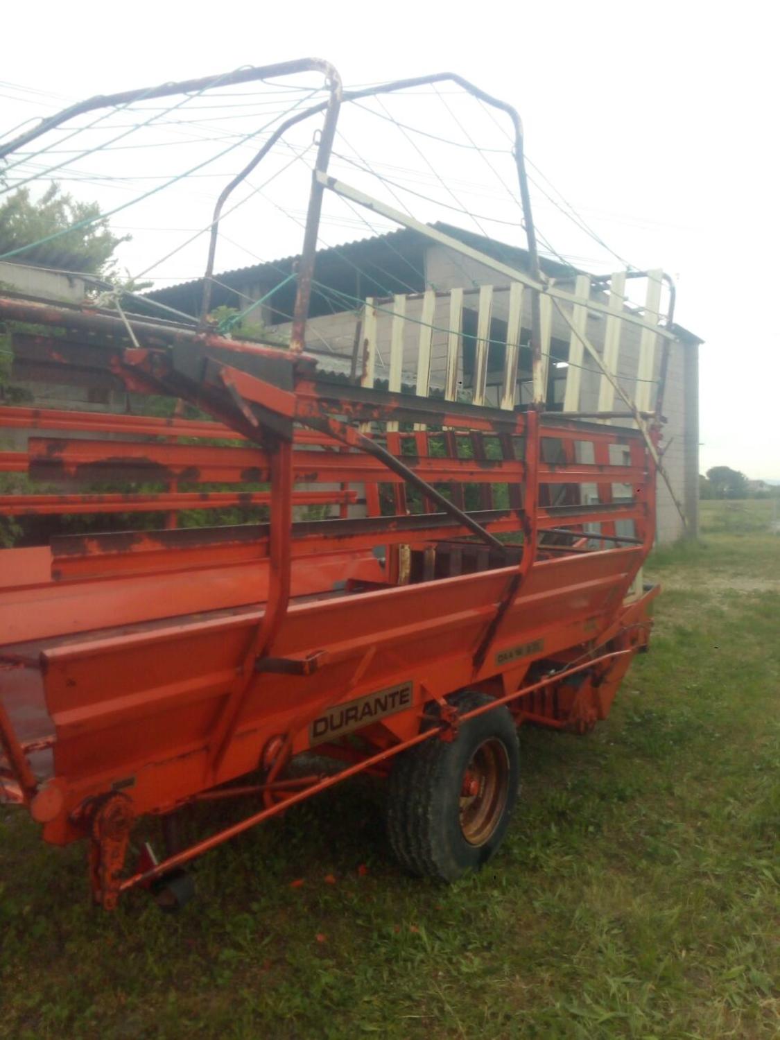 Lot Durante DAA 18 Hay Self-loading Wagon