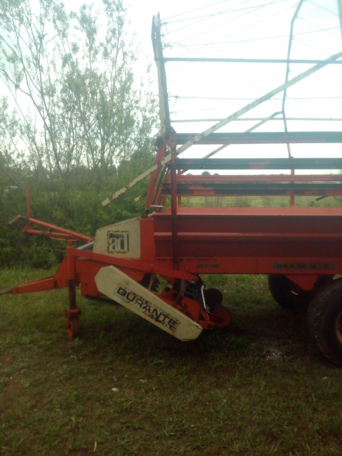 Lot Durante DAA 18 Hay Self-loading Wagon