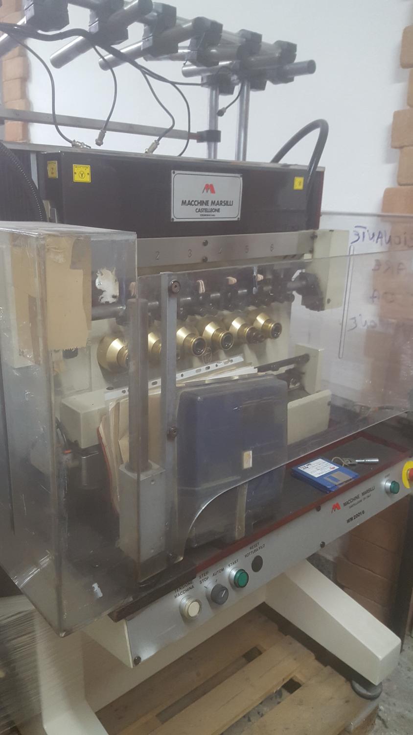 Lot Marsilli wrapping machine 6 chucks