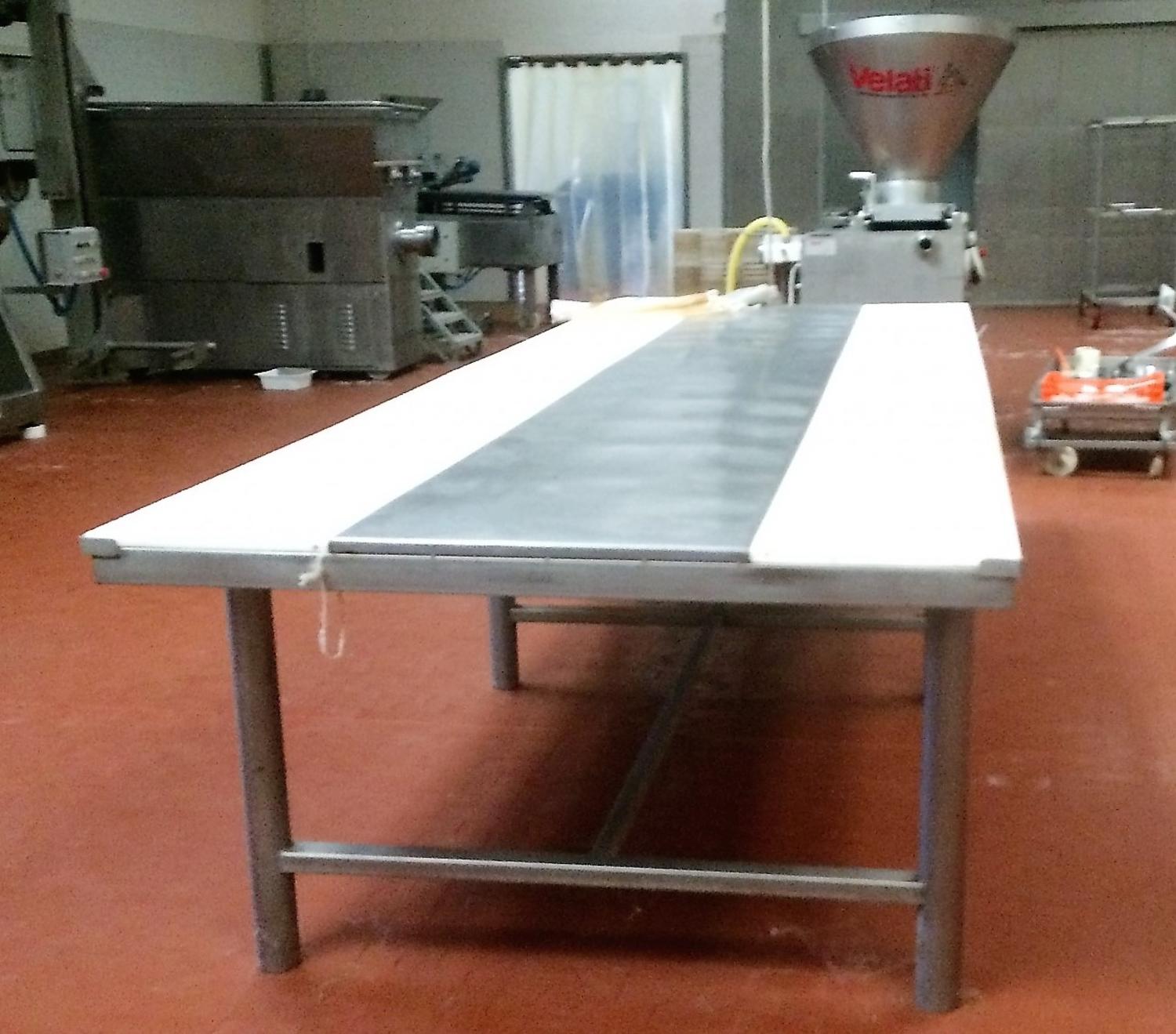 Lot Steel and teflon table
