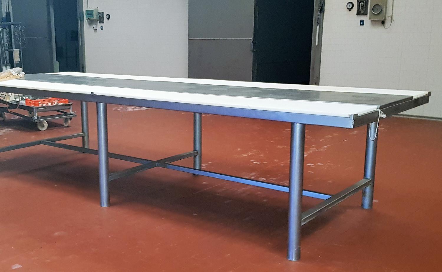 Lot Steel and teflon table