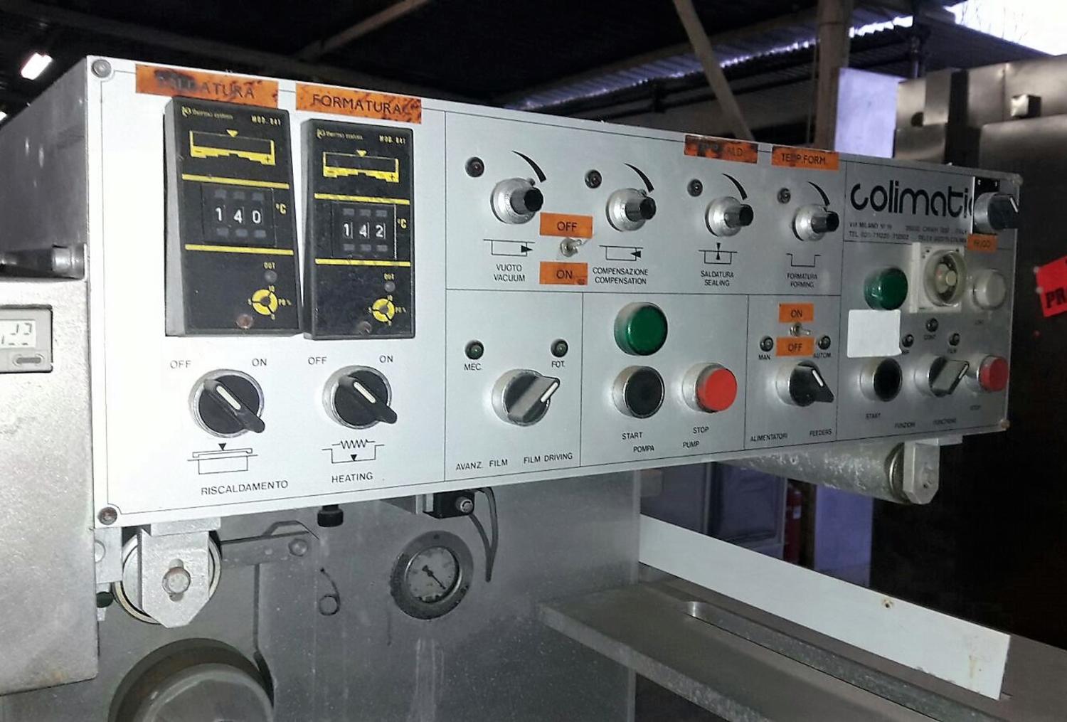 Lot Colimatic thermoforming machine