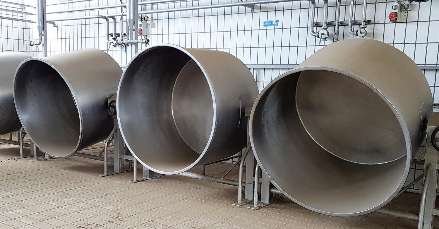 Lot Stainless Steel Vat