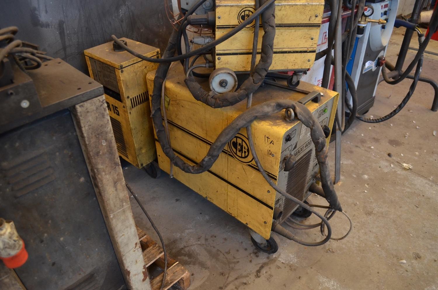 Lot Cem and Digiplus plasma welding machines