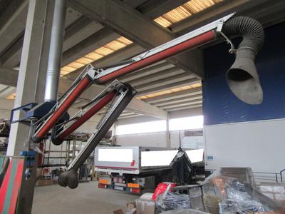 Lot Welding suction system