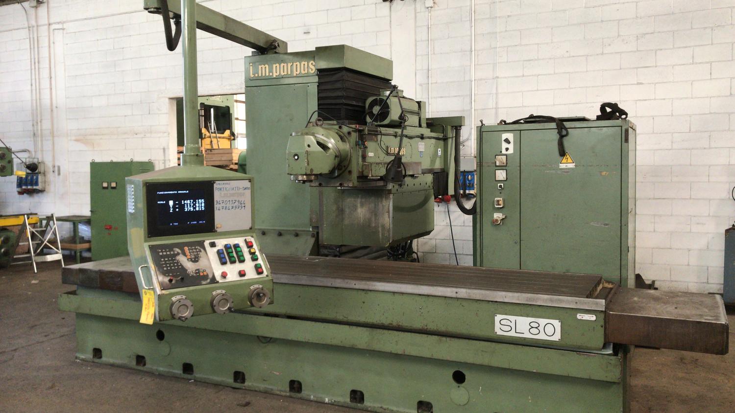 Lot CNC Parpas SL80 fixed bench milling machine