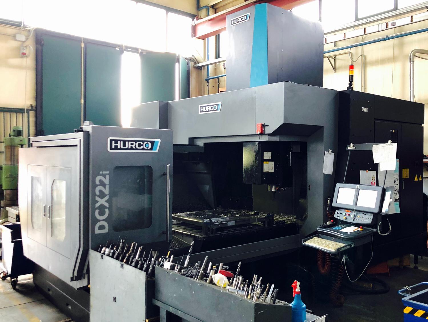 Lot Hurco DCX 22 portal and horizontal machining center